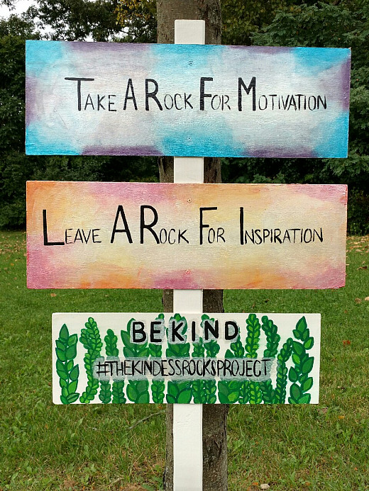 Kindness Rocks #kindnessrocks • Wellness Center • Purchase College