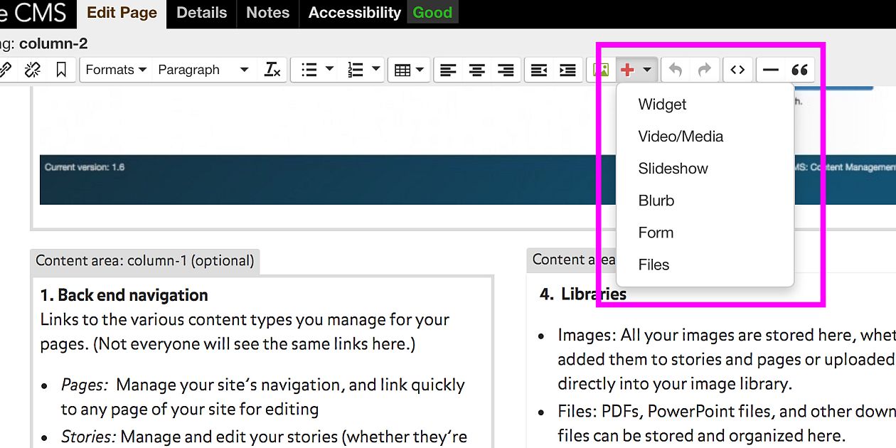 Displaying Dynamic Content • LiveWhale CMS Help • Purchase College