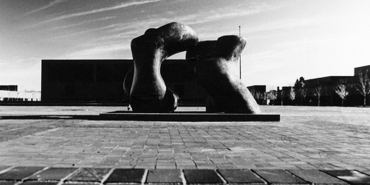 SLIDESHOW: Henry Moore’s “Large Two Forms” was originally installed on ...