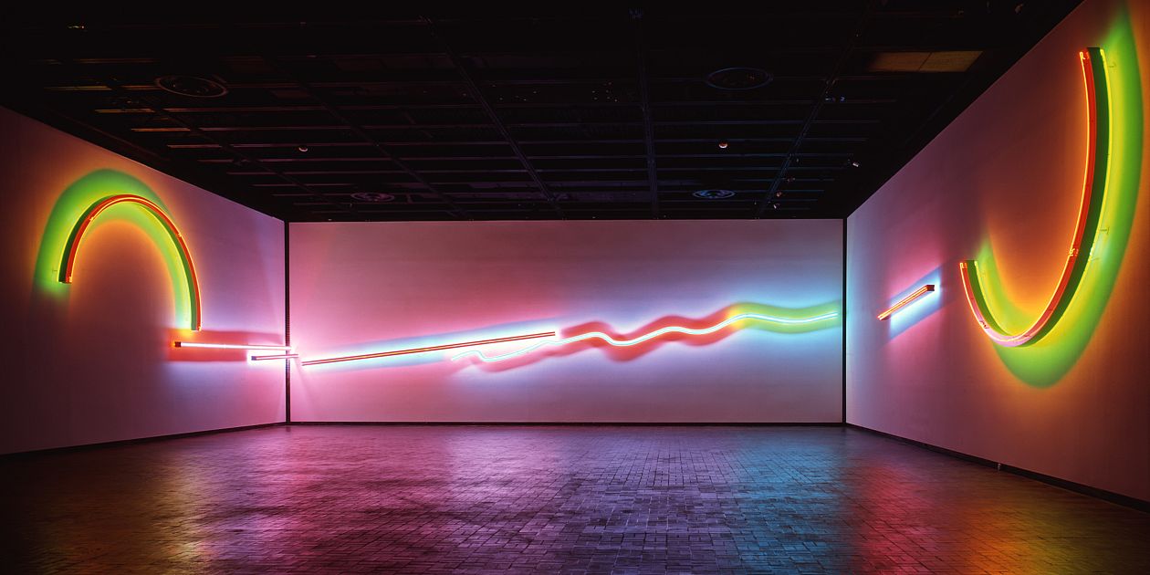 Stephen Antonakos: Proscenium • Neuberger Museum of Art • Purchase College