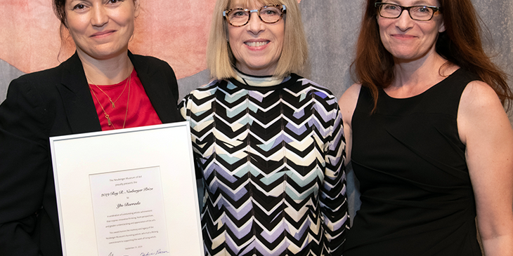 Inside the NEU: Director Tracy Fitzpatrick with Retiring Chief Curator ...