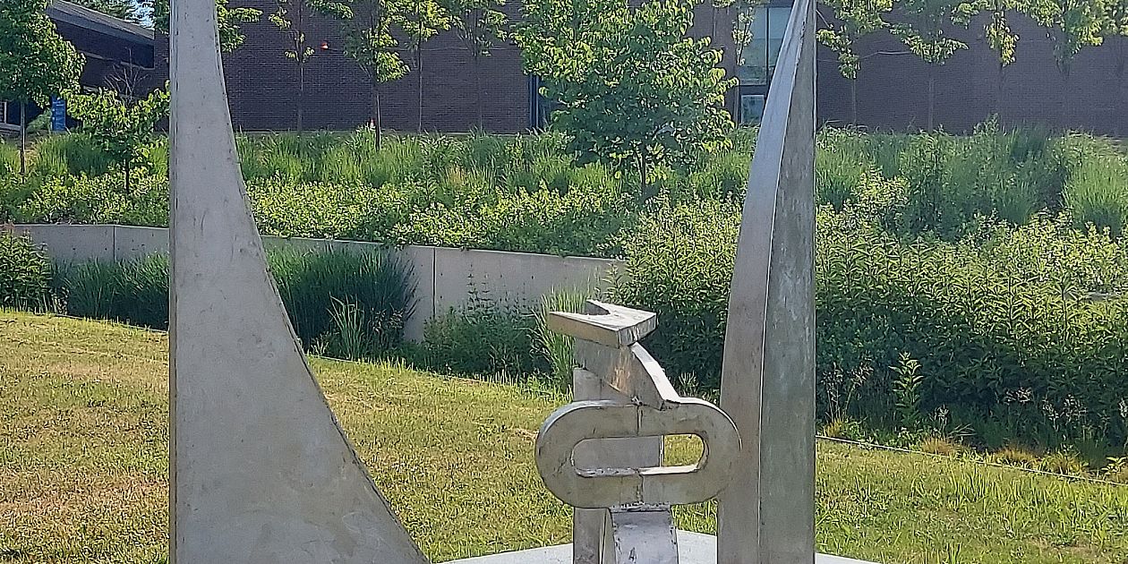 Melvin Edwards, Gate of Ogun, 1983 • Neuberger Museum of Art • Purchase ...