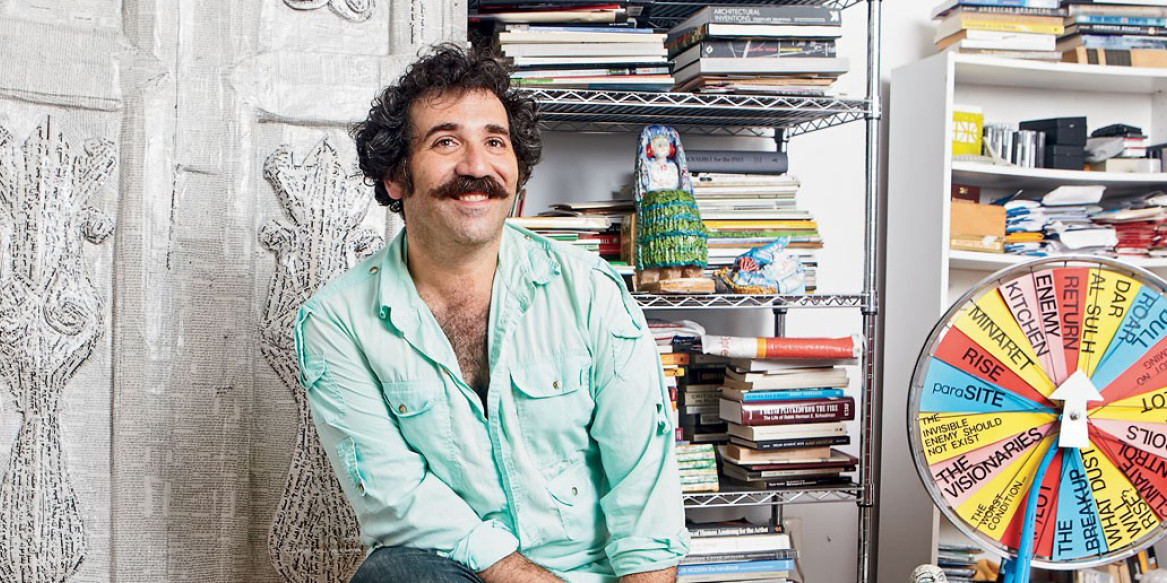 Artist Michael Rakowitz ’95 at Art Basel 2018 • Magazine • Purchase College