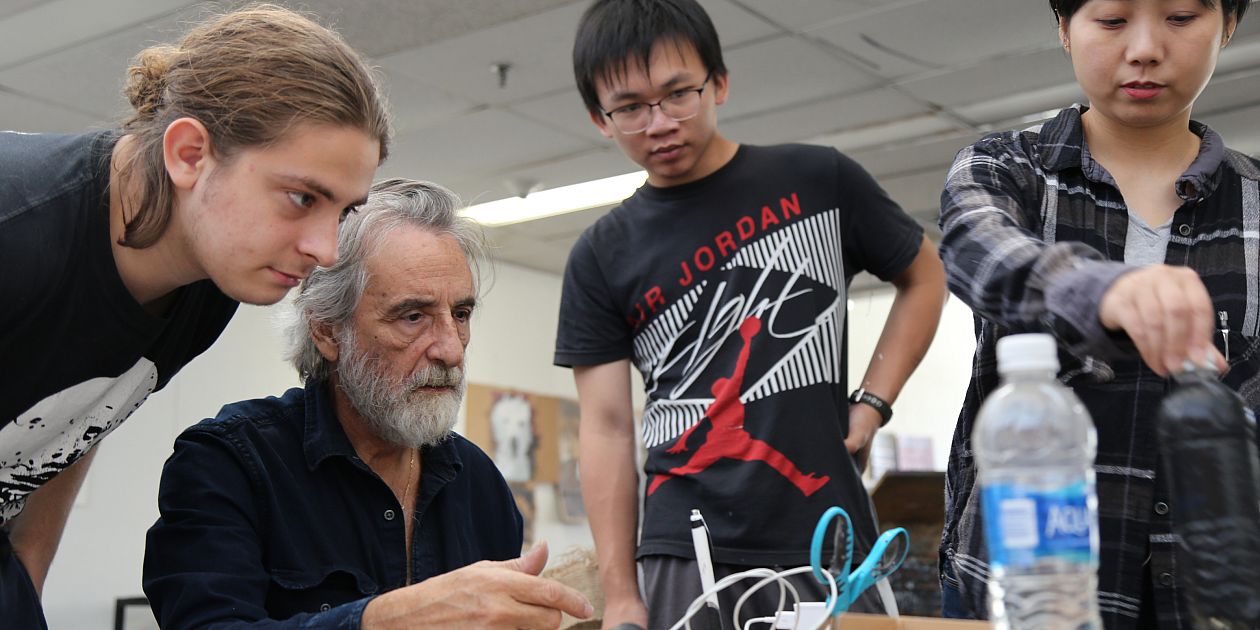 Art+Design Students Study with Renowned Painter • News • Purchase College