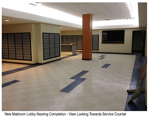 Renovation of Mailroom & Central Receiving • Capital Facilities ...